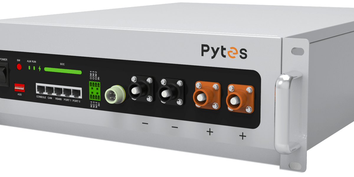 Pytes EBOX-48100 V5: Akku-System für Photovoltaikanlagen